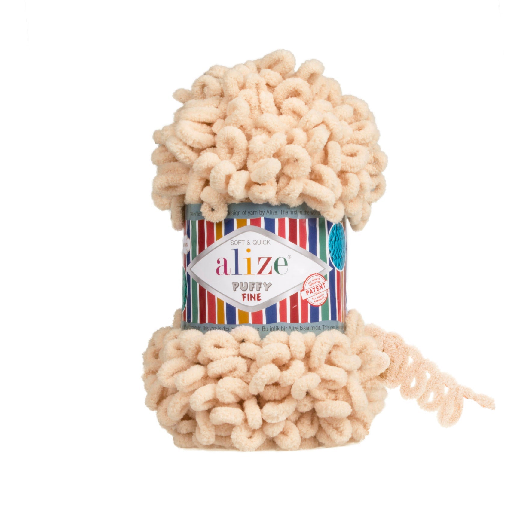 Alize Puffy Fine 310: Revolutionary Suede-Textured Loop Yarn – Yarn Park
