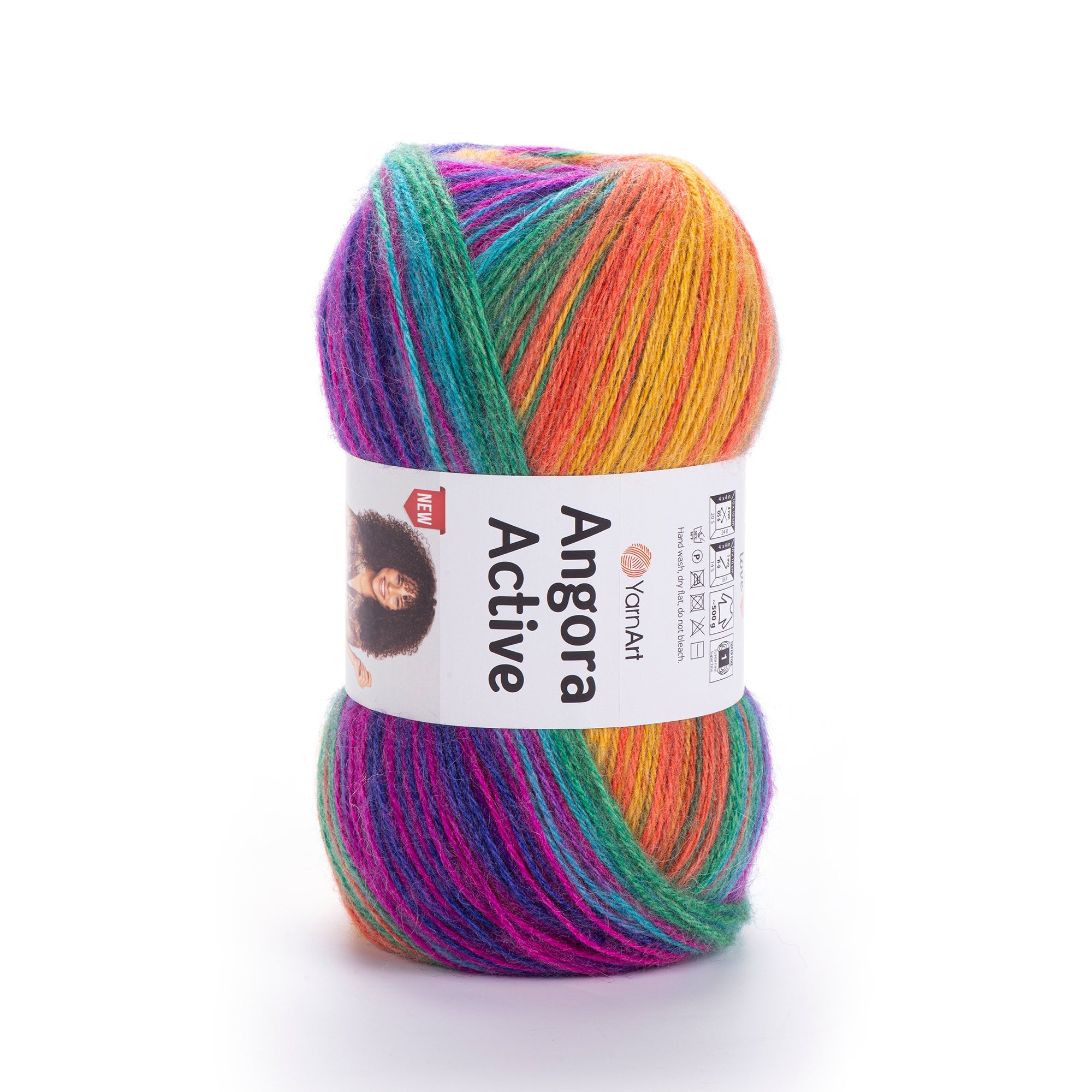 YarnArt Angora Active 850 New - Soft Gradient Yarn for Cozy Knits