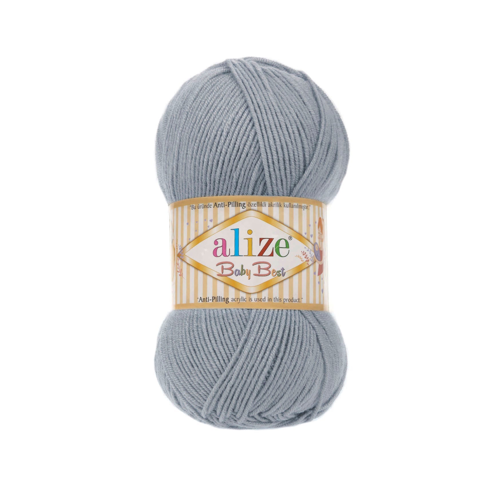 Alize Baby Best 119 Yarn - Soft Acrylic & Bamboo Blend for Baby Knits