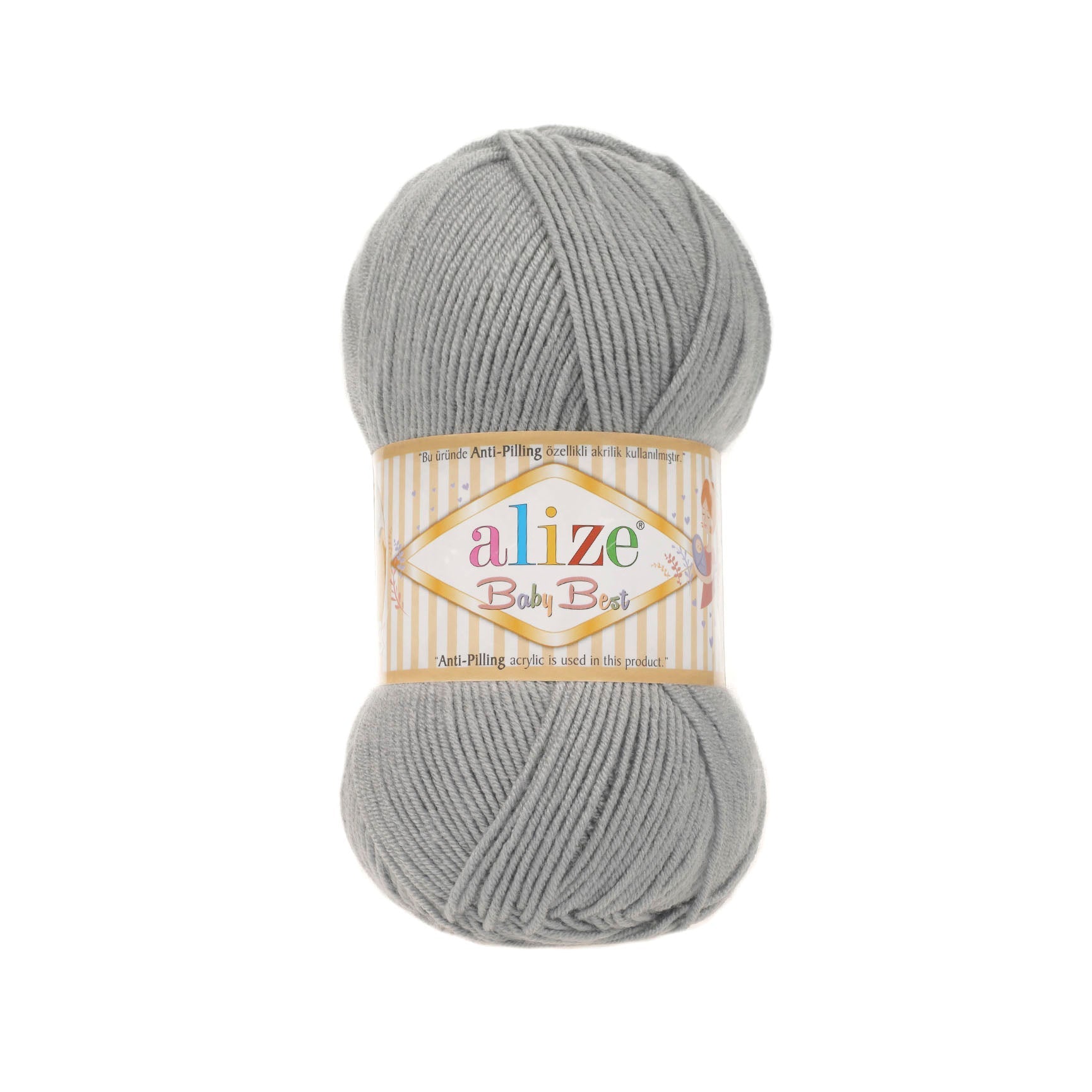 Alize Baby Best 344 Yarn - Soft Acrylic & Bamboo Blend for Baby Knits
