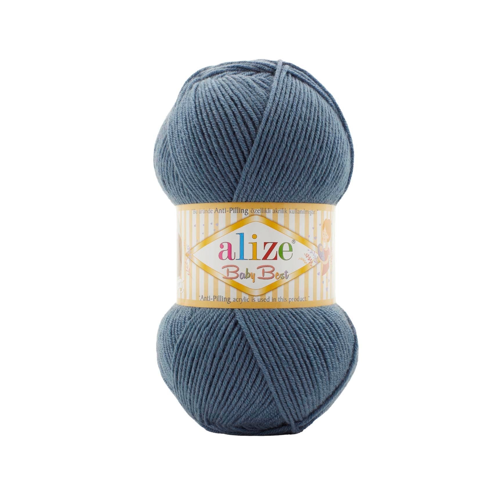 Alize Baby Best 418 Yarn - Soft Acrylic & Bamboo Blend for Baby Knits