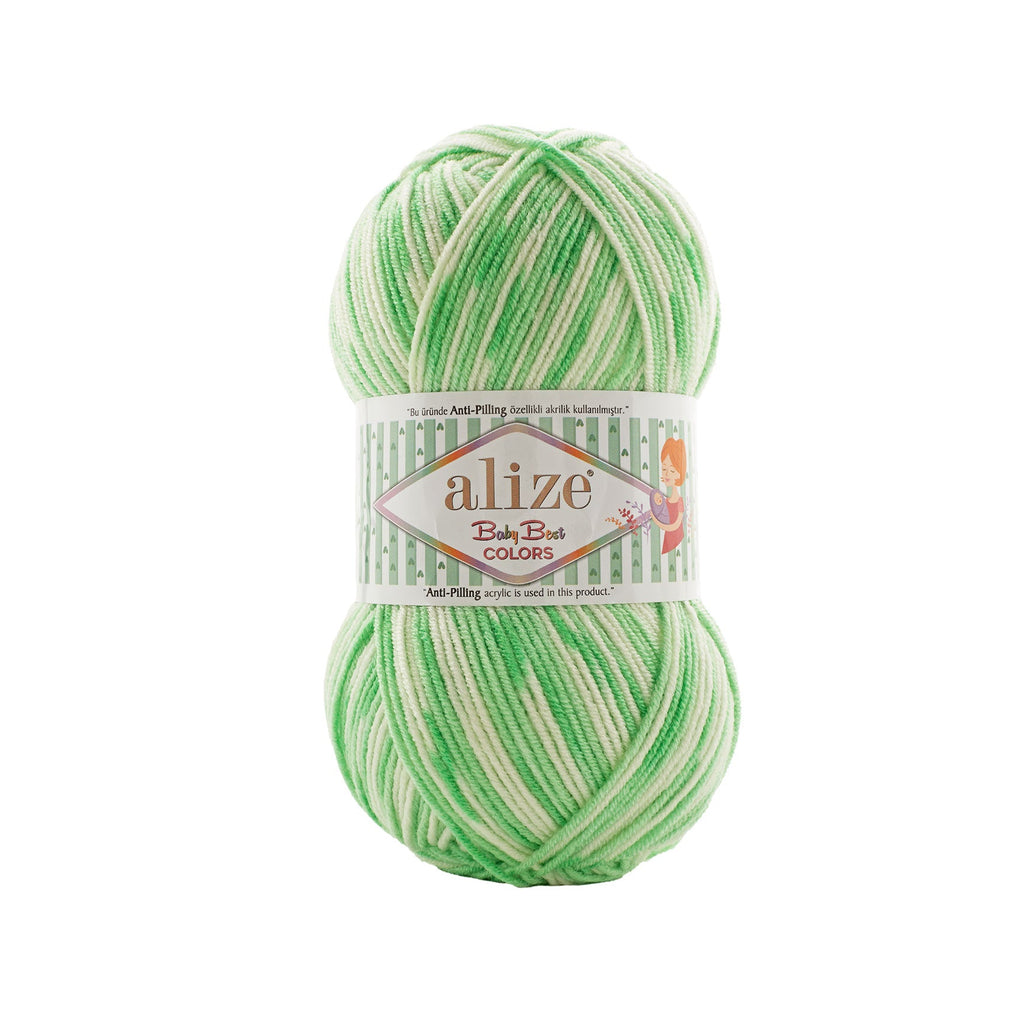 Alize Baby Best Colors 8041 - Soft & Hypoallergenic Baby Yarn