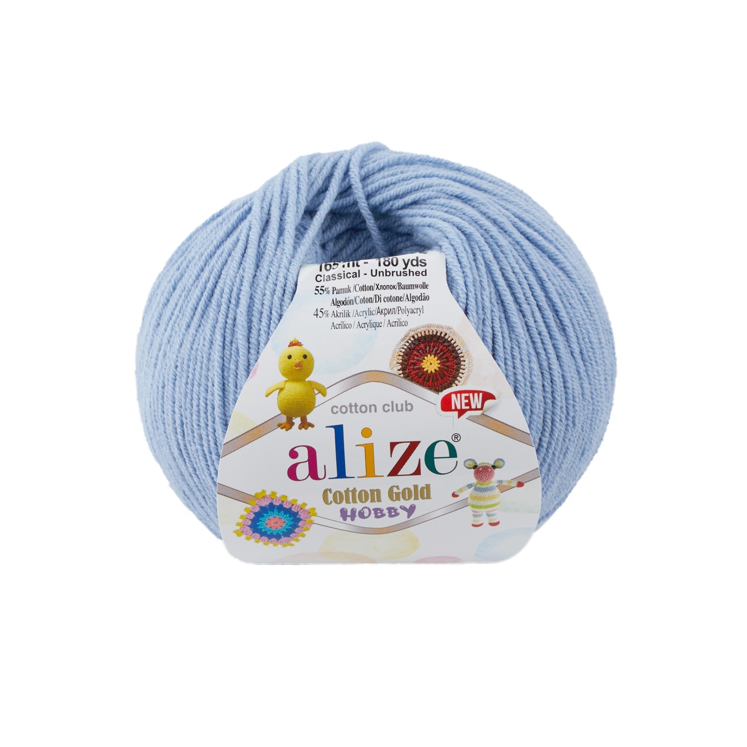 Alize Cotton Gold Hobby New 40 - Perfect Cotton Yarn for Amigurumi