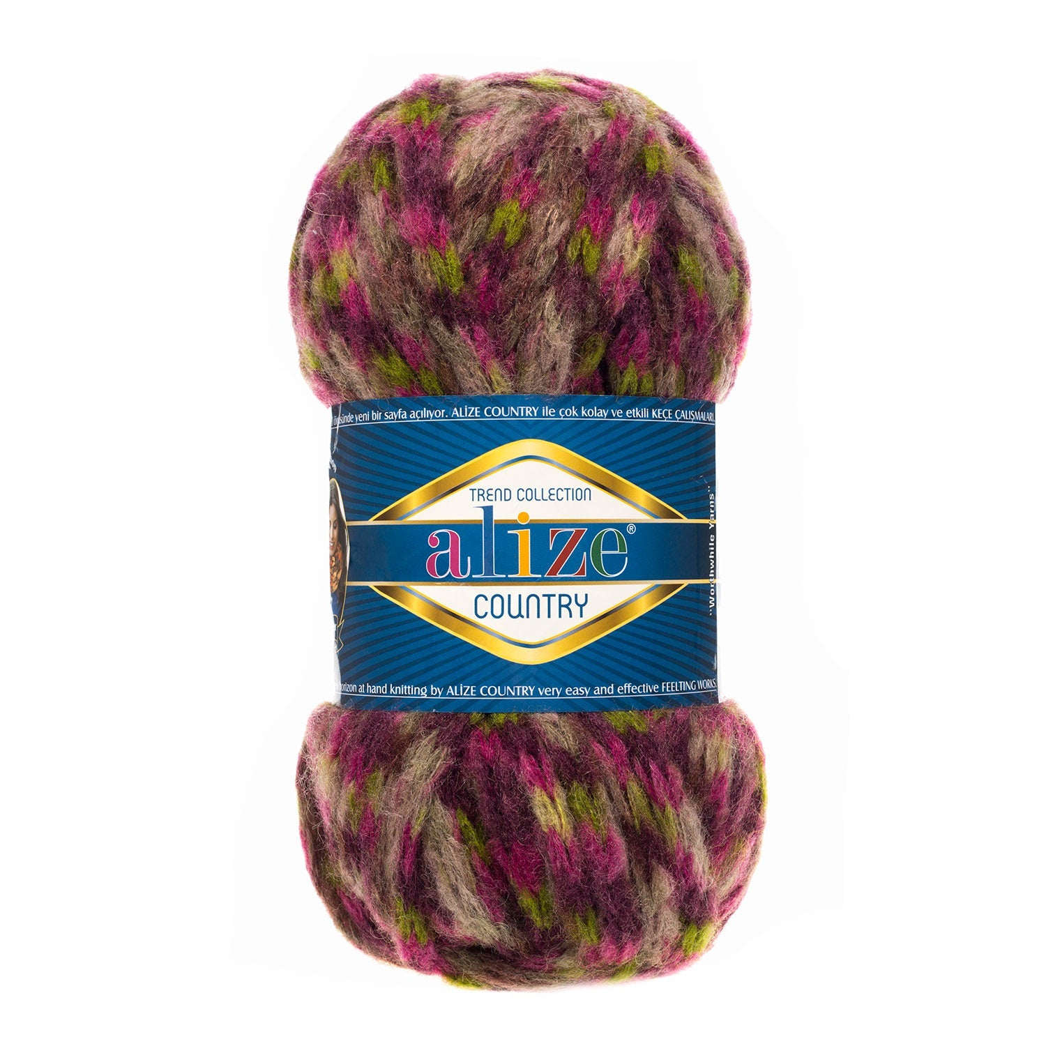 Alize Country 5656 - Durable Yarn for Winter Projects