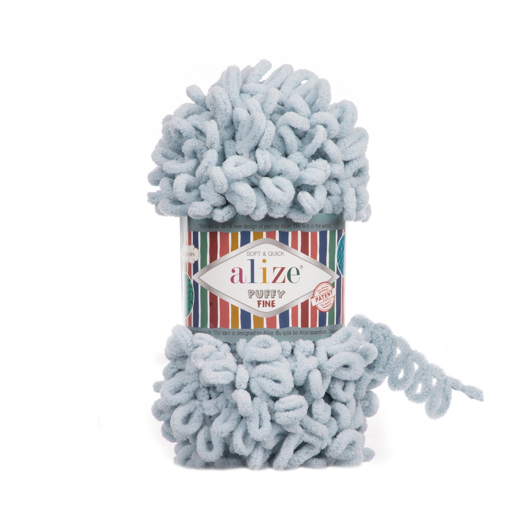 Alize Puffy Fine 500: Revolutionary Suede-Textured Loop Yarn – Yarn Park