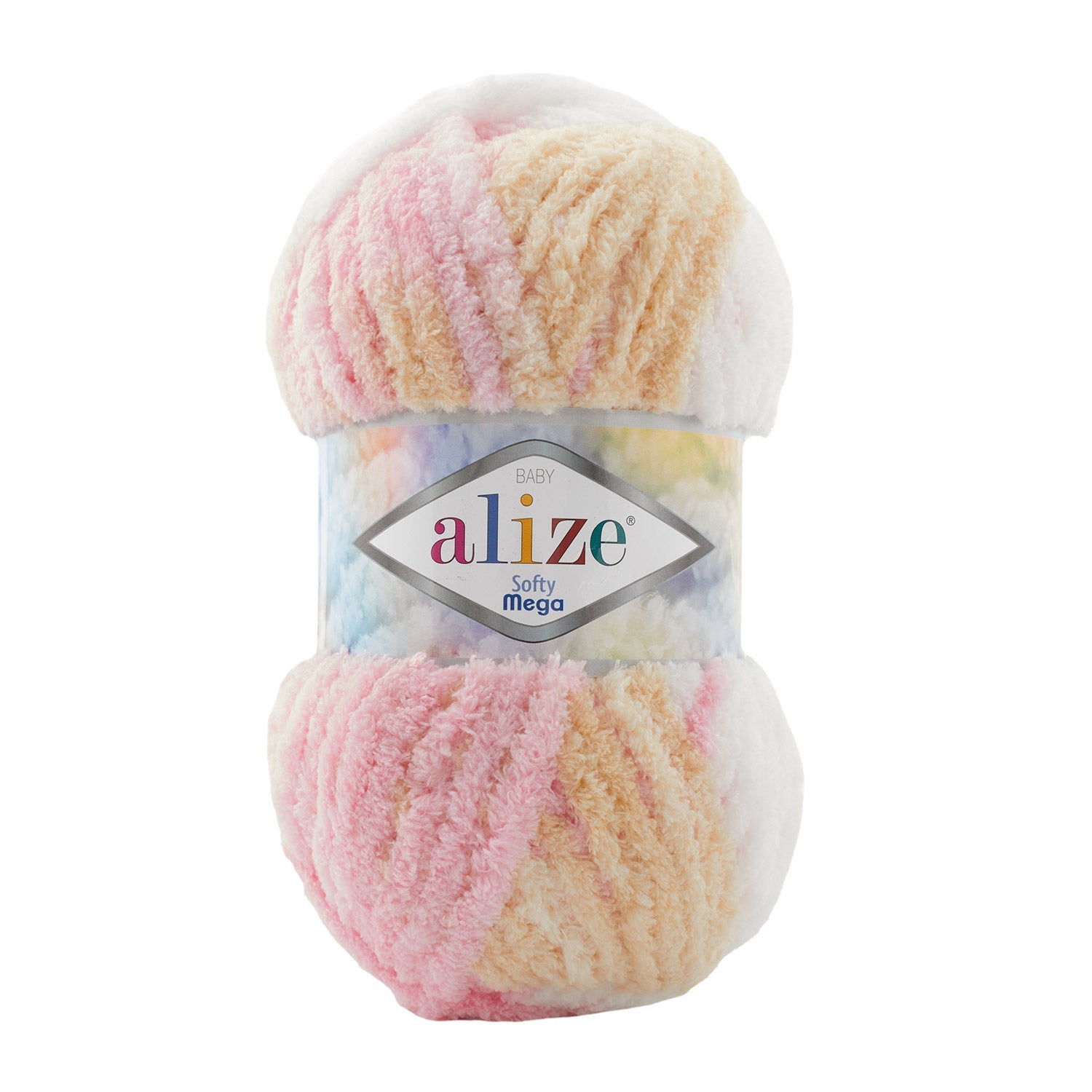 Alize Softy Mega 6046 - Soft & Thick Micro-Polyester Yarn
