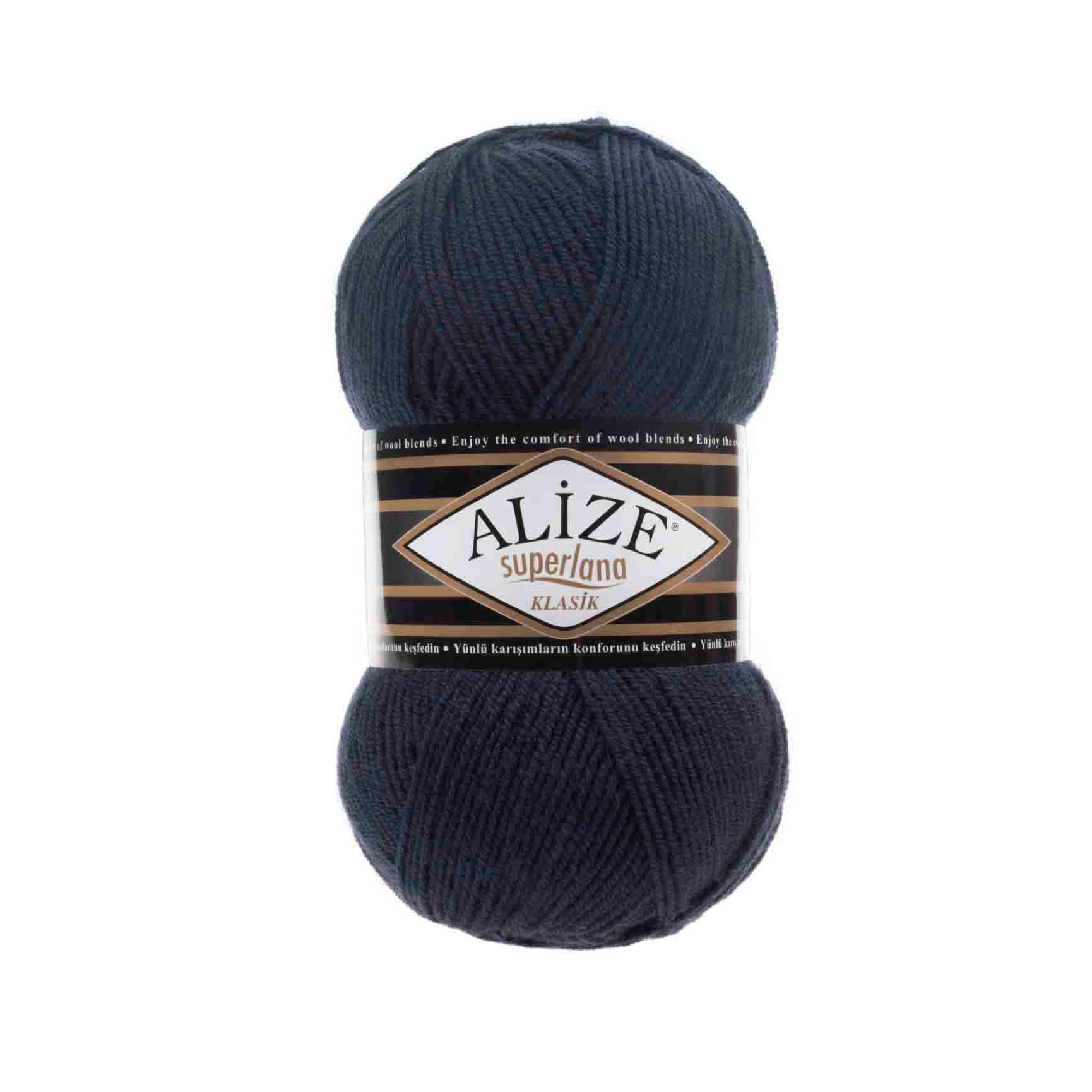 Alize Superlana Klasik 58 - Durable & Warm Knitting Yarn
