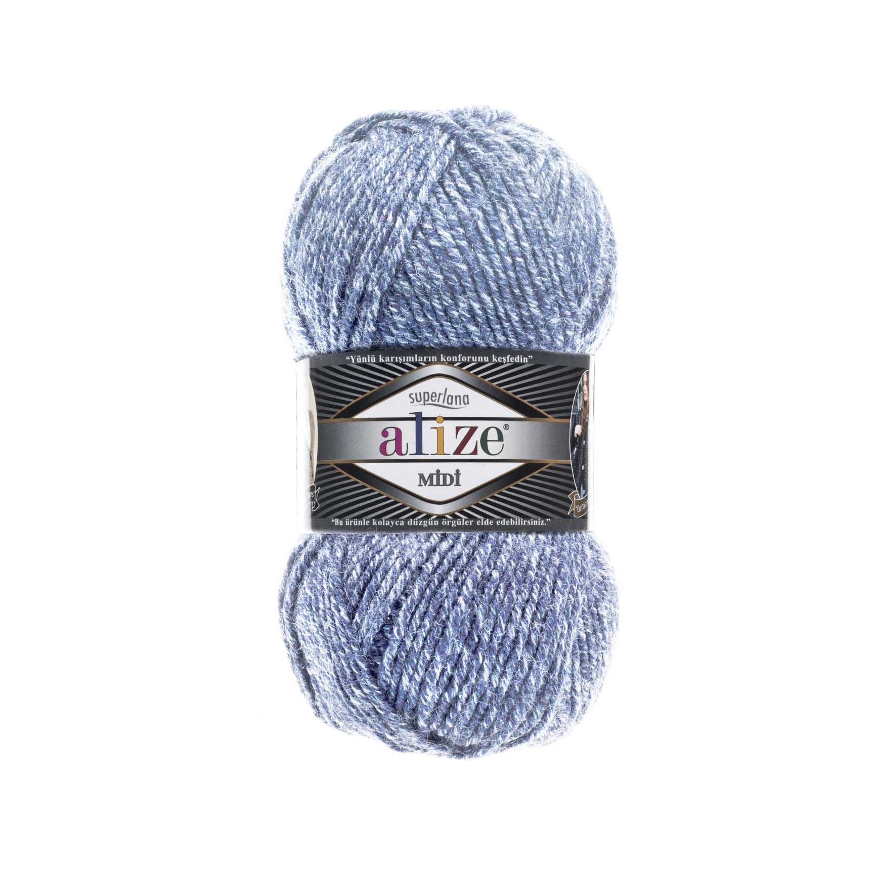 Alize Superlana Midi 806 Yarn - Versatile Yarn for All Your Projects