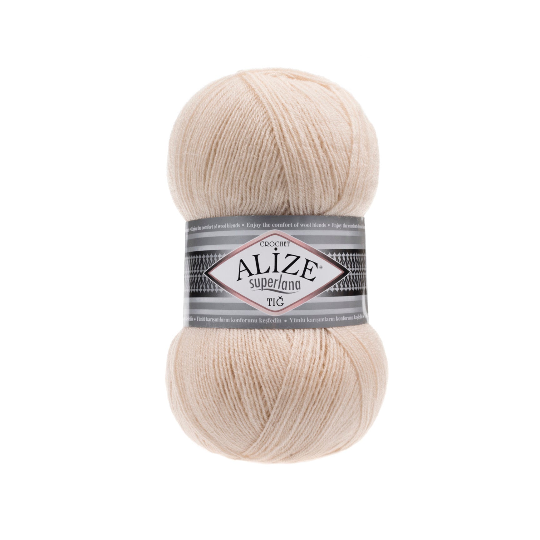 Alize Superlana Tig Crochet 310 - Yarn for Cozy Fall/Winter Projects