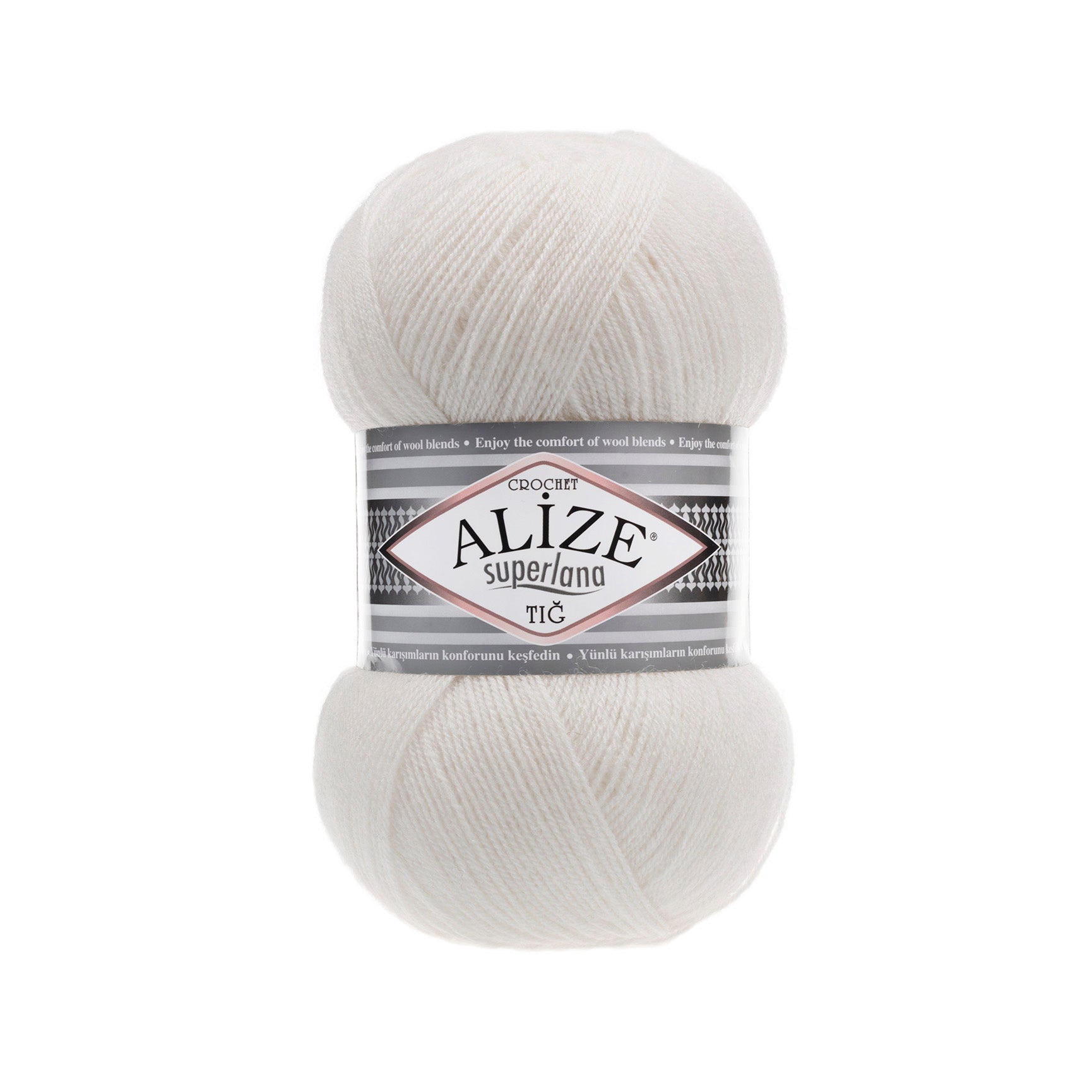 Alize Superlana Tig Crochet 599 - Yarn for Cozy Fall/Winter Projects