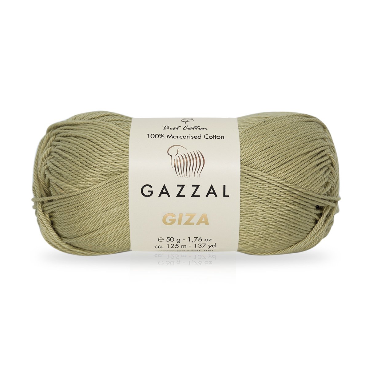 Gazzal Giza 2494: Fine 100% Mercerized Cotton Yarn – Yarn Park