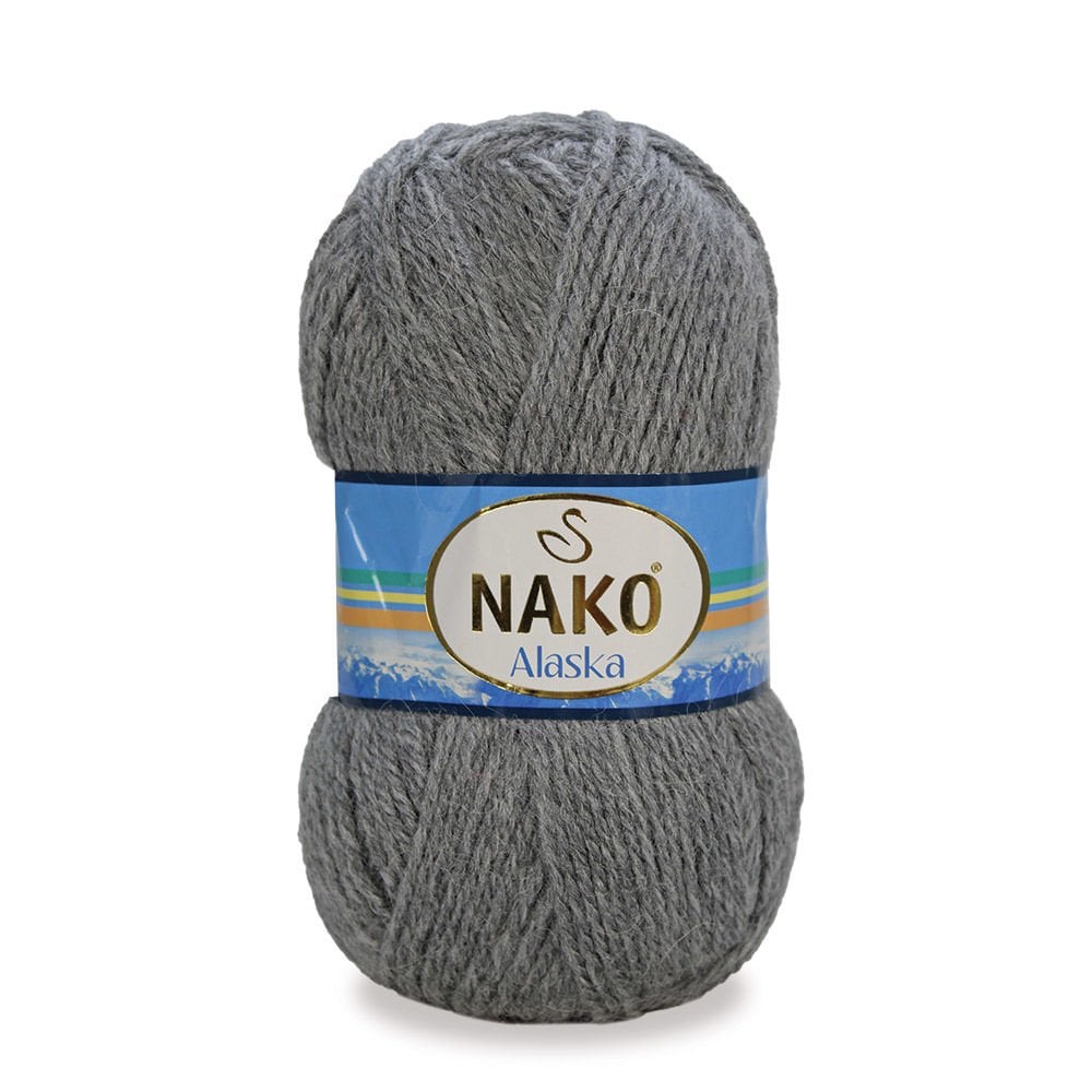 Nako Alaska 194 - Soft & Fluffy Wool-Mohair Blend Yarn