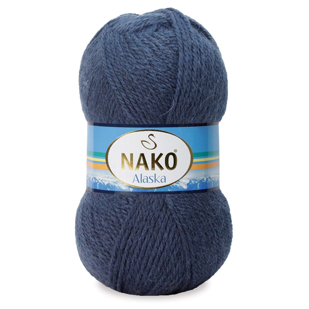 Nako Alaska 2878 - Soft & Fluffy Wool-Mohair Blend Yarn