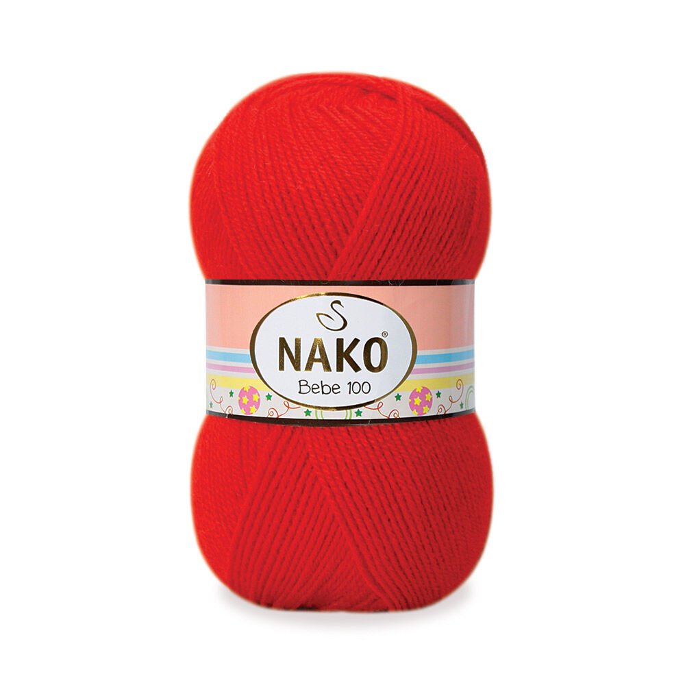 Nako Bebe 100 207 - Soft & Warm Yarn for Baby & Winter Projects