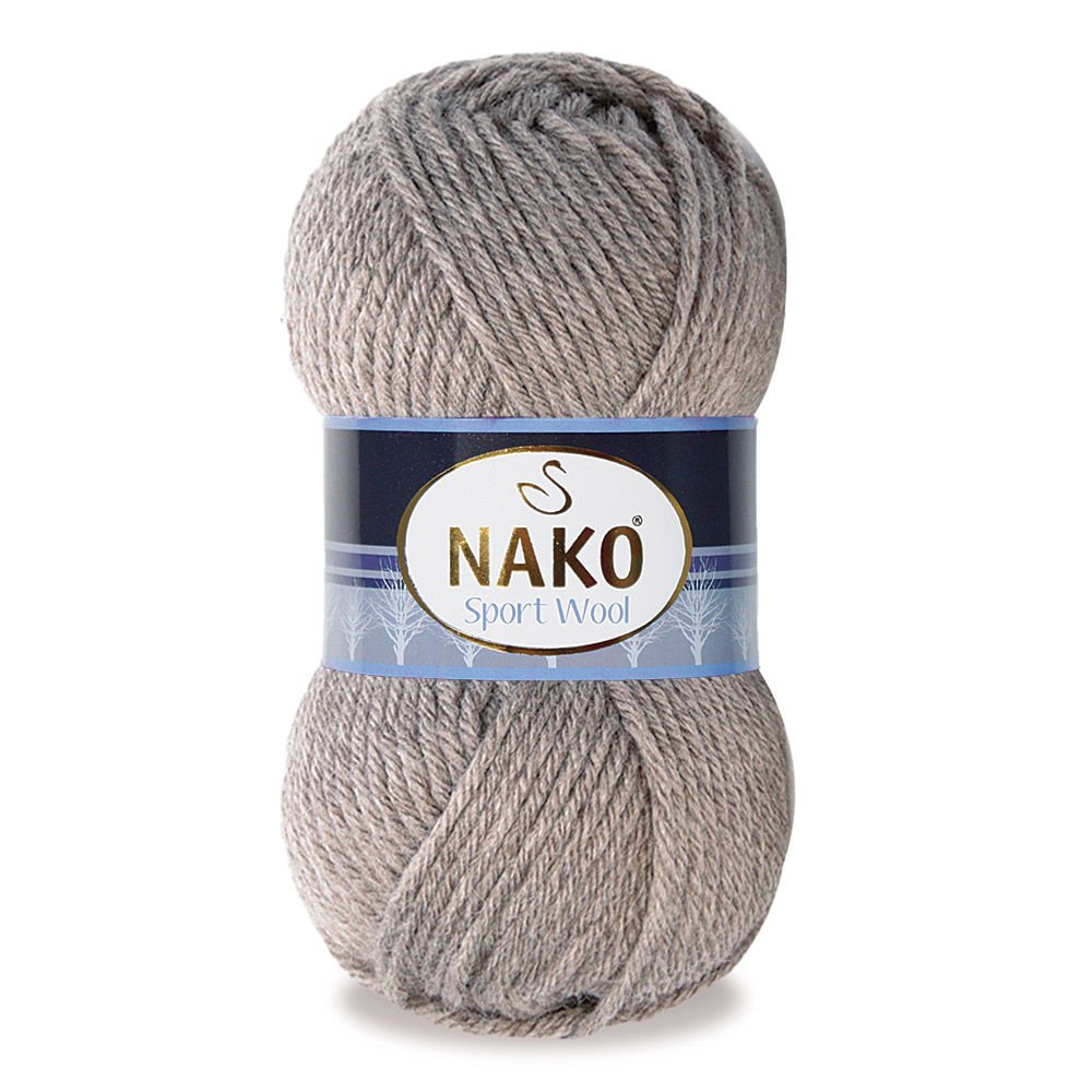 Nako Sport Wool 23294 - Cozy & Durable Wool Blend Yarn