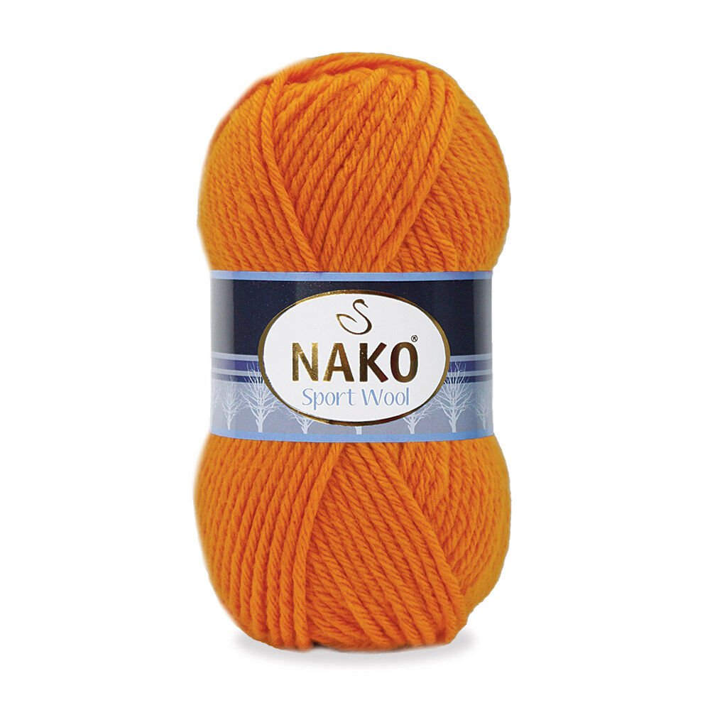Nako Sport Wool 93 - Cozy & Durable Wool Blend Yarn