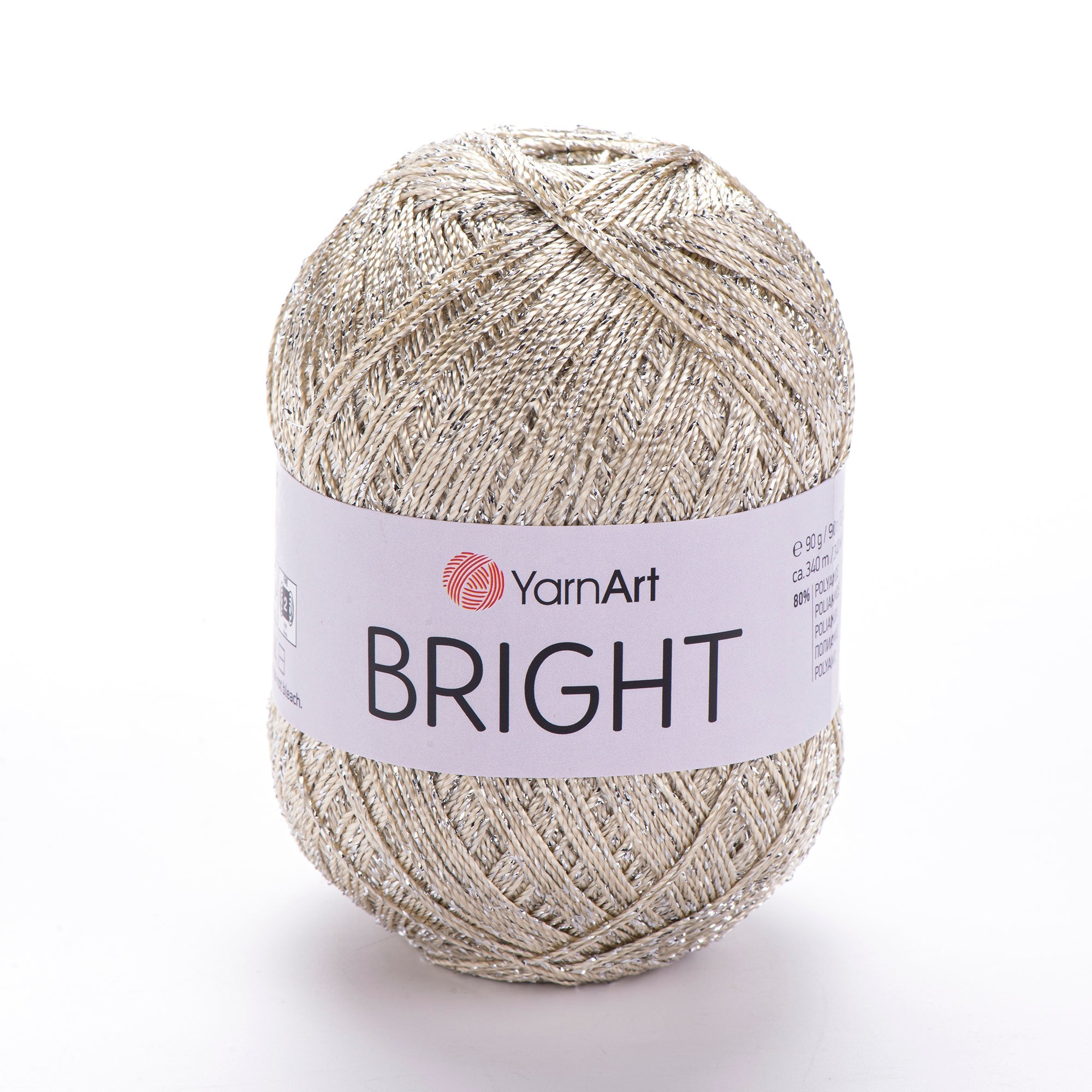 YarnArt Bright 120 - Shimmering Yarn for Summer & Lacework