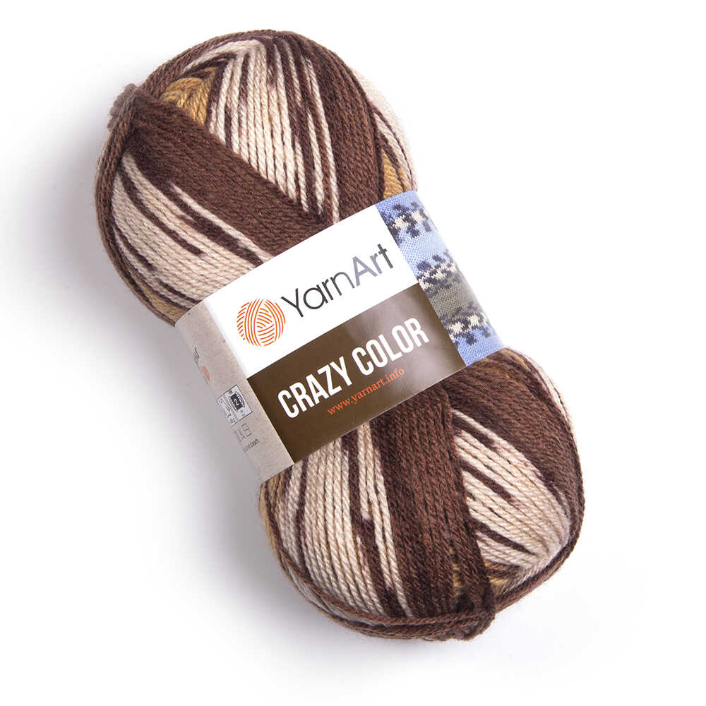 Yarnart Crazy Color: Self-Patterning Yarn for Vibrant Winter & Seasonal ...