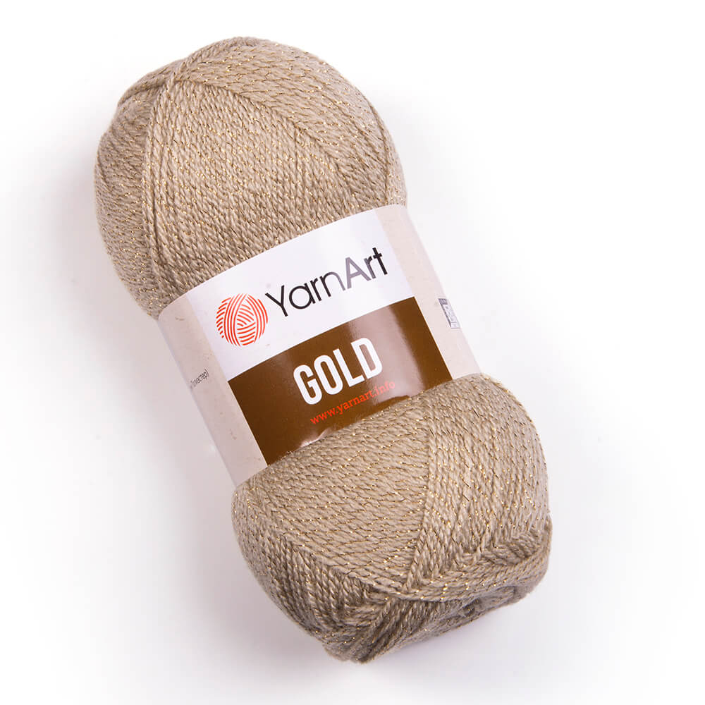 Yarnart Gold - Lightweight Metallic Acrylic Yarn