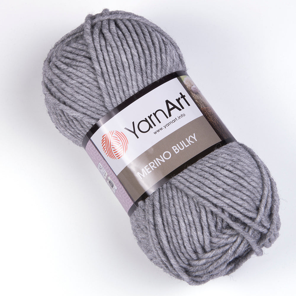 Yarnart Merino Bulky - Thick & Soft Wool Yarn for Quick Winter Knits
