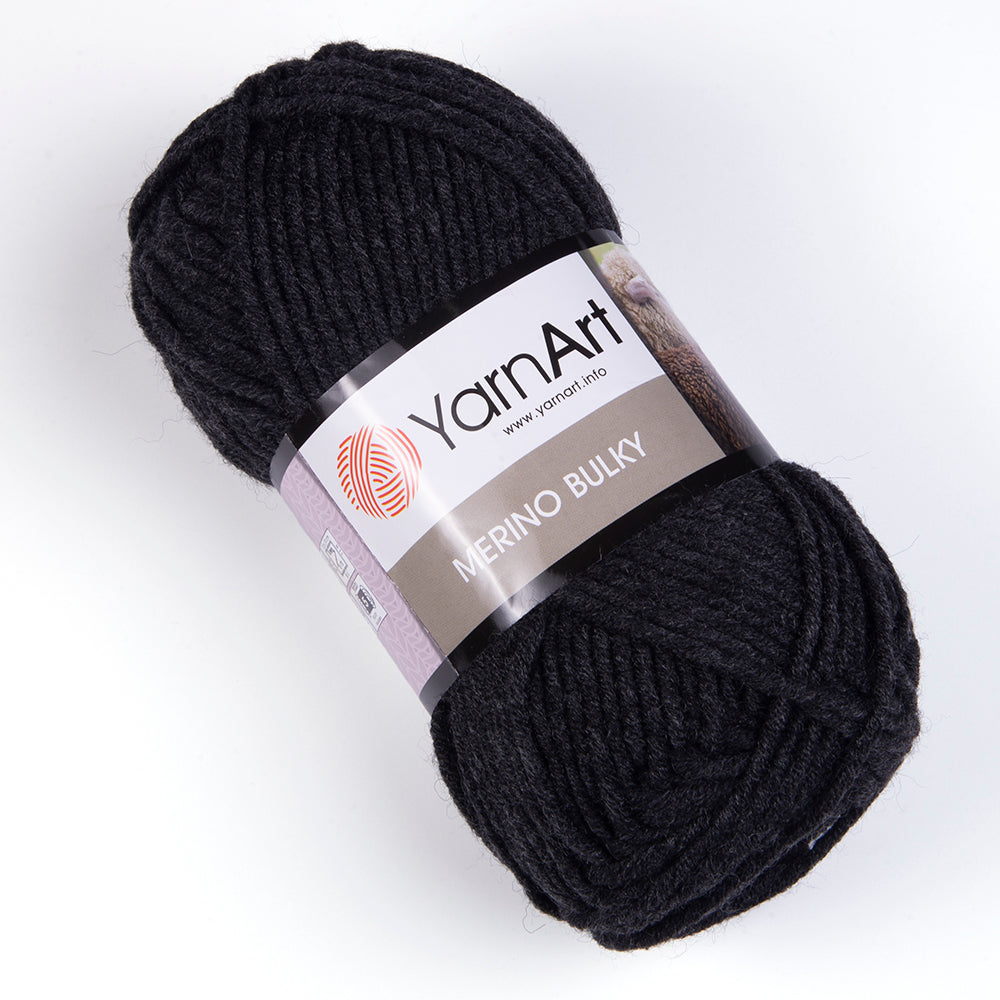 YarnArt Merino Bulky 359 - Thick & Soft Wool Yarn for Quick Winter Knits