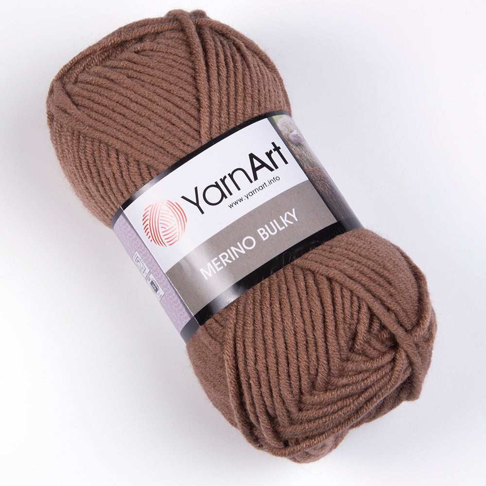 YarnArt Merino Bulky 514 - Thick & Soft Wool Yarn for Quick Winter Knits