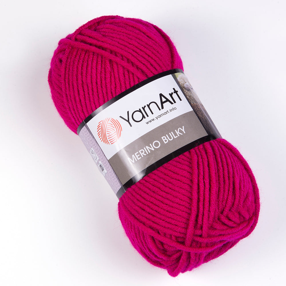 Yarnart Merino Bulky - Thick & Soft Wool Yarn for Quick Winter Knits