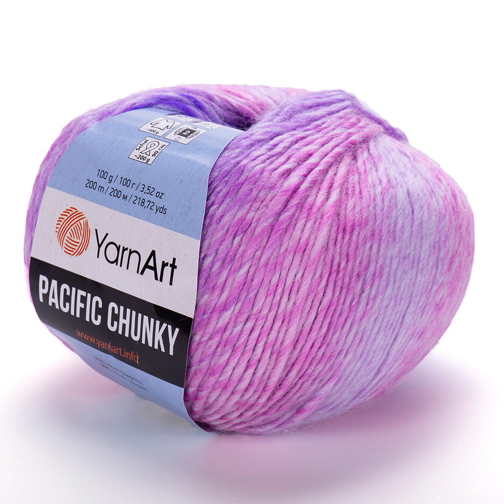 YarnArt Pacific Chunky 306 - Wool Blend Yarn for Fall & Winter Knits