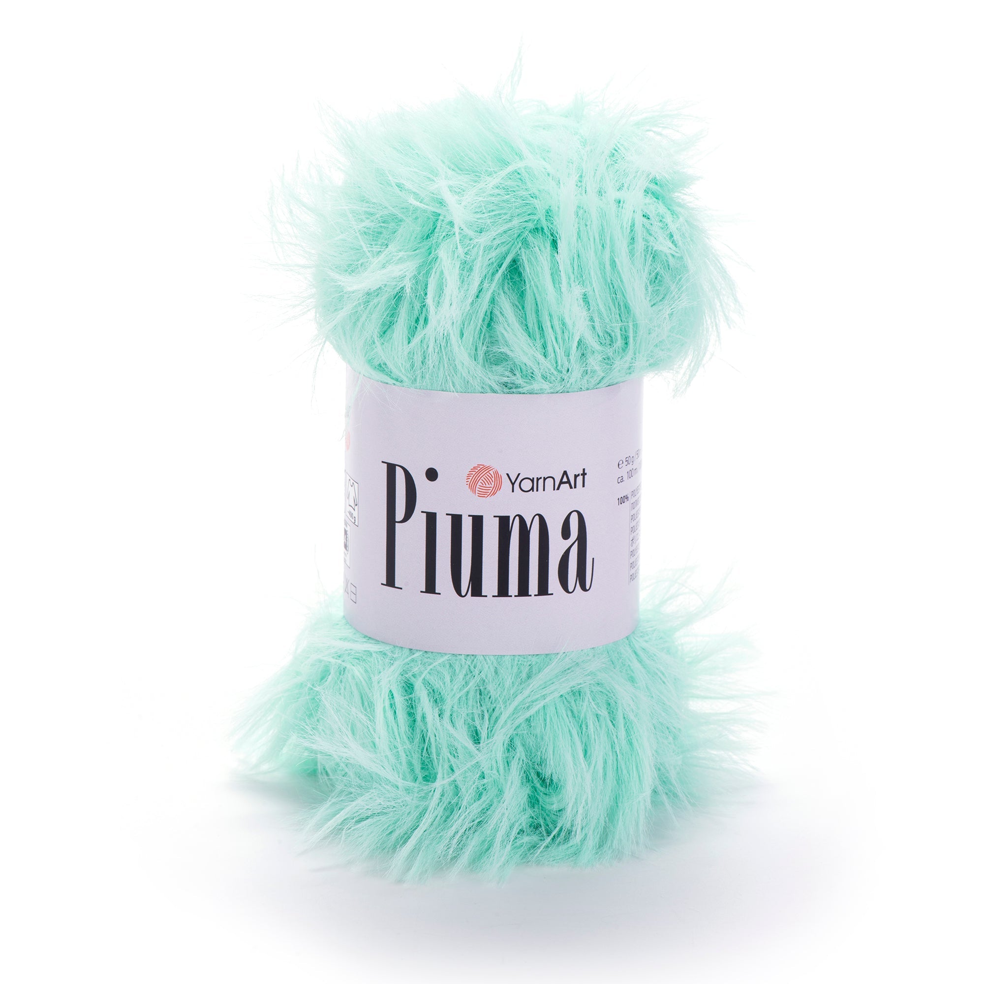 Yarnart Piuma - Luxurious Long Pile Plush Yarn for Soft & Glamorous Knits