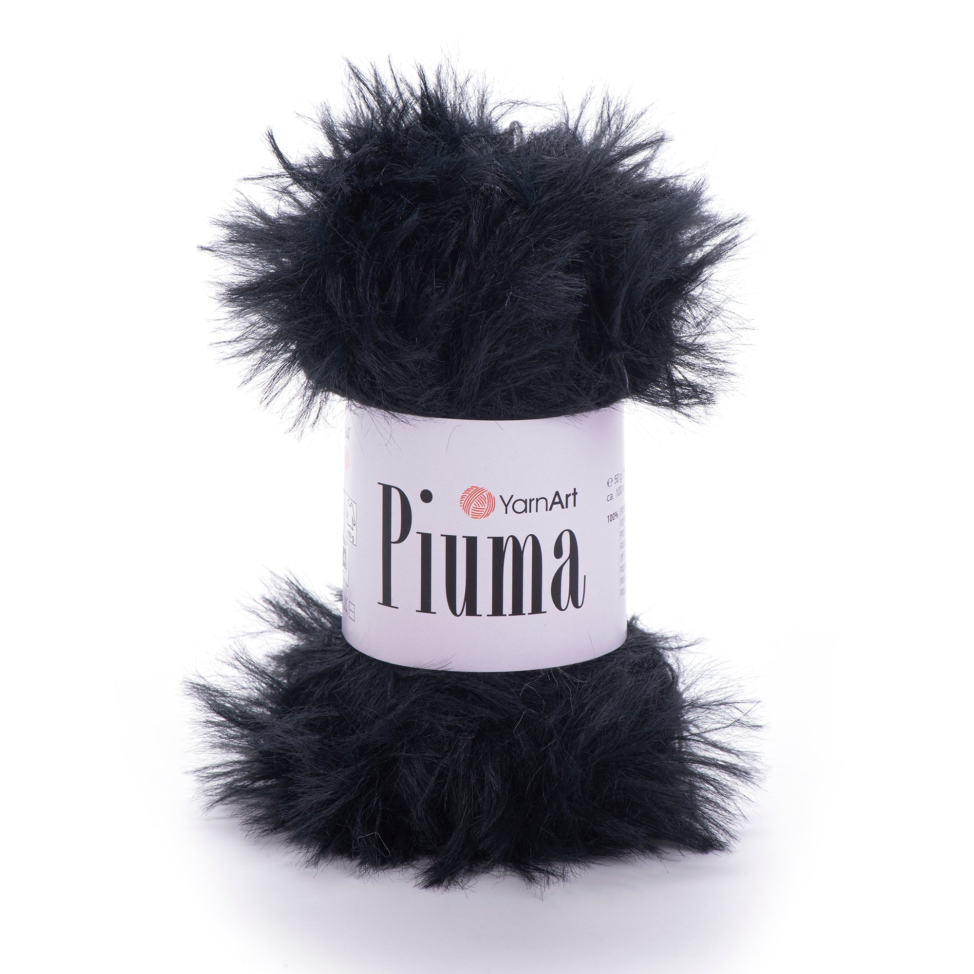 Yarnart Piuma - Luxurious Long Pile Plush Yarn for Soft & Glamorous Knits