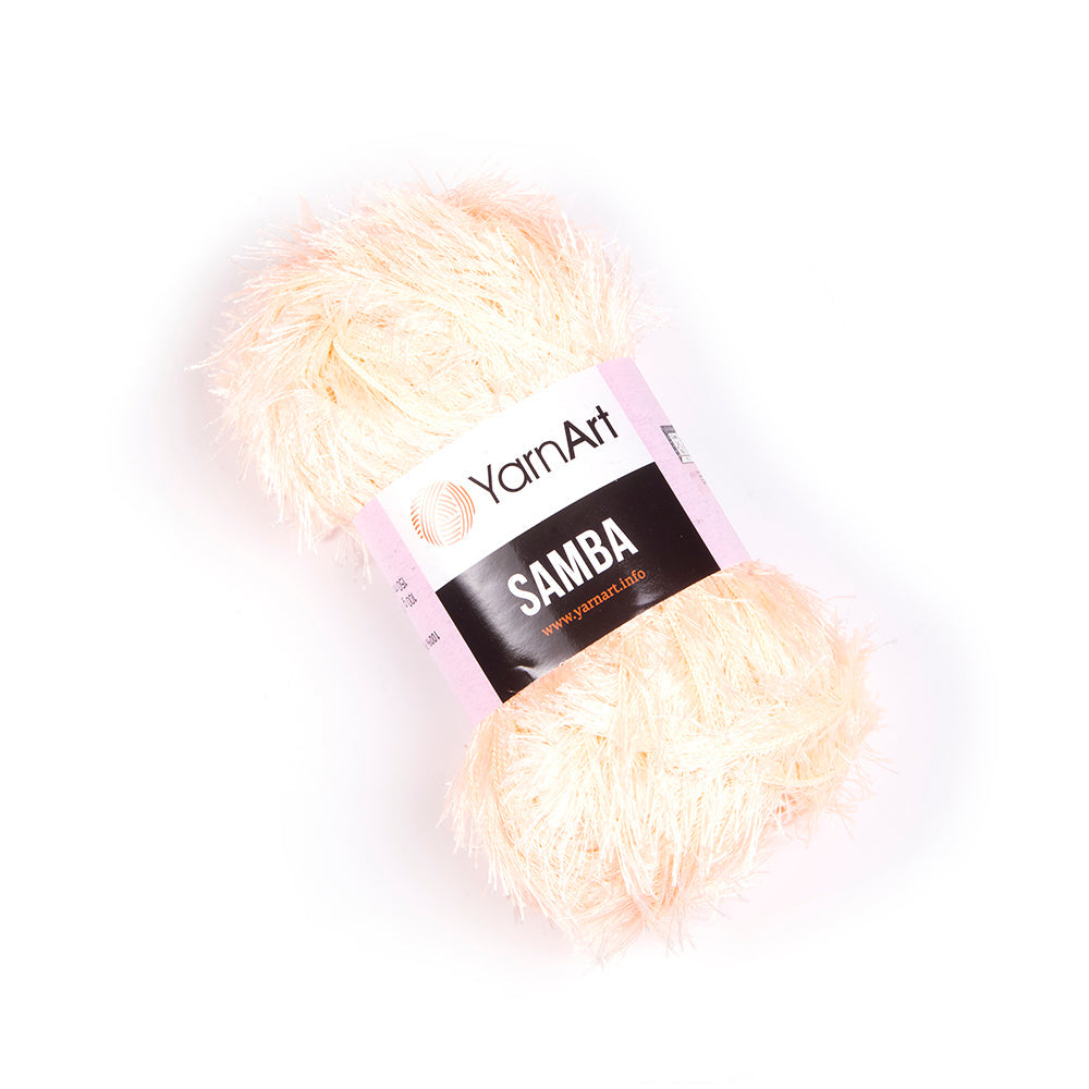 YarnArt Samba 204 - Soft Faux Fur Yarn for Unique Creations